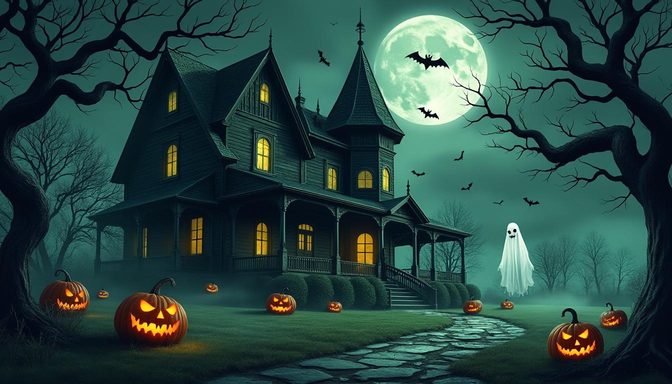 Maison Hantée : Idées Déco Halloween Pour Faire Frissonner 👻🕯️